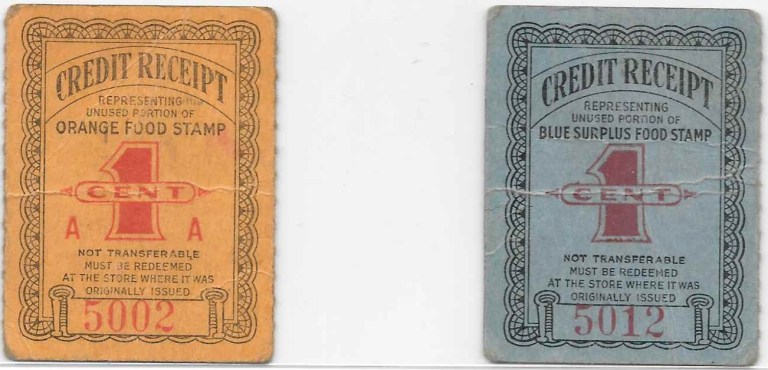 Food Stamps Part 1 – 1939-43 – Numismatic Notebook