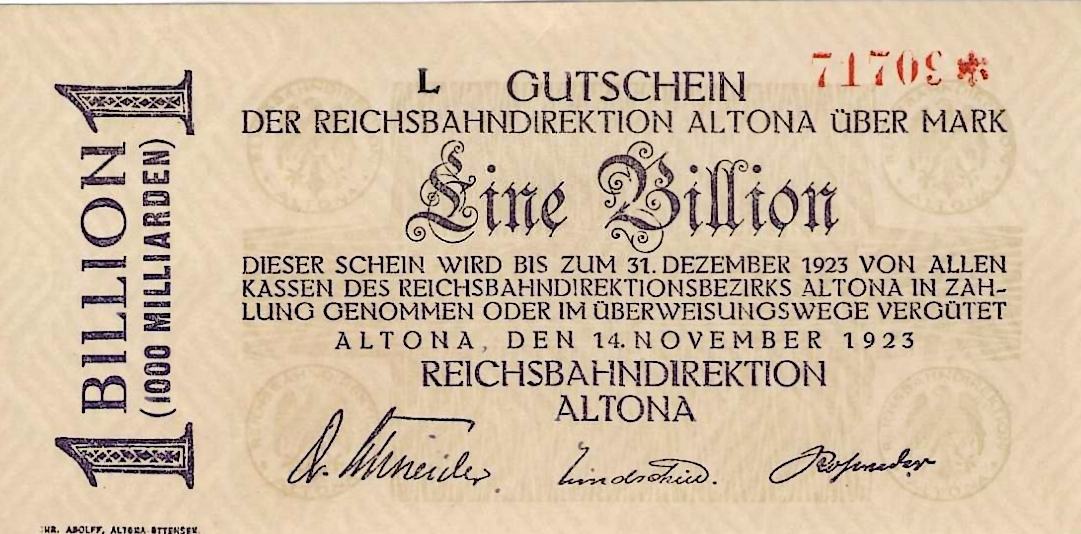 A Billion Here is not A Billion There – Numismatic Notebook